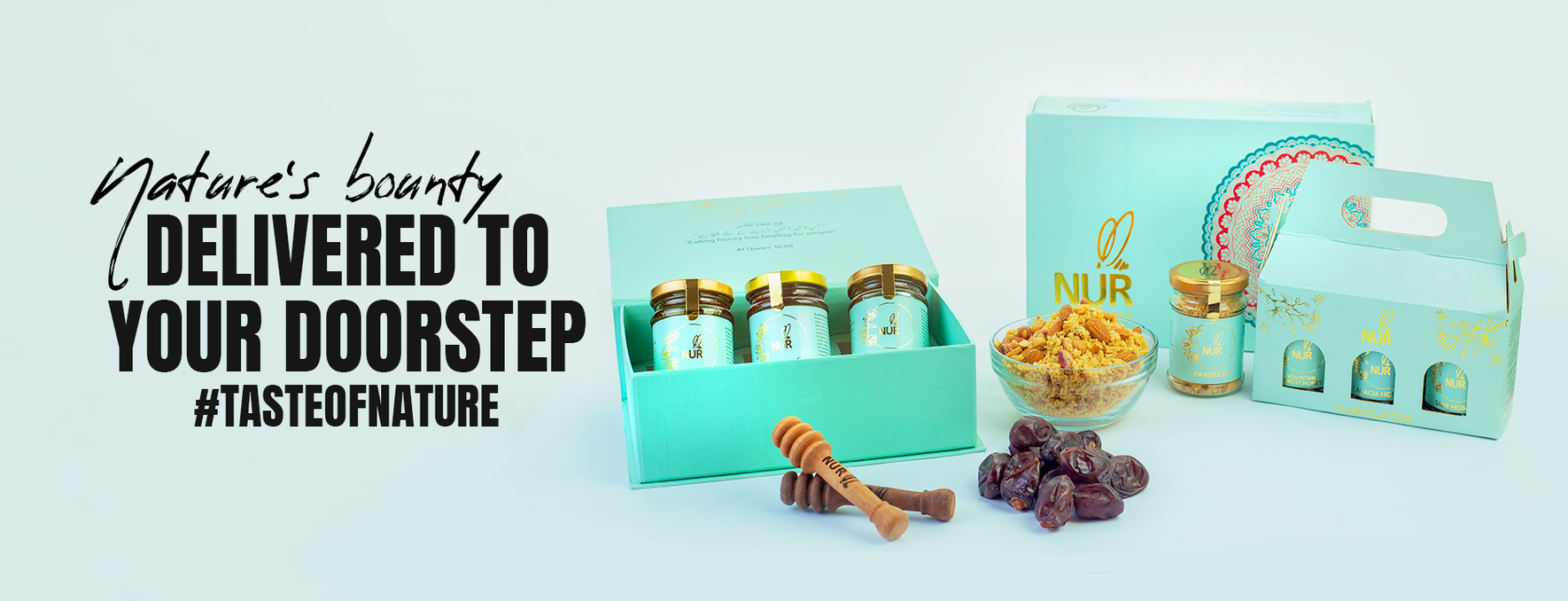 Nur Consumer Products - Raw Honey, Dates & Panjeeri